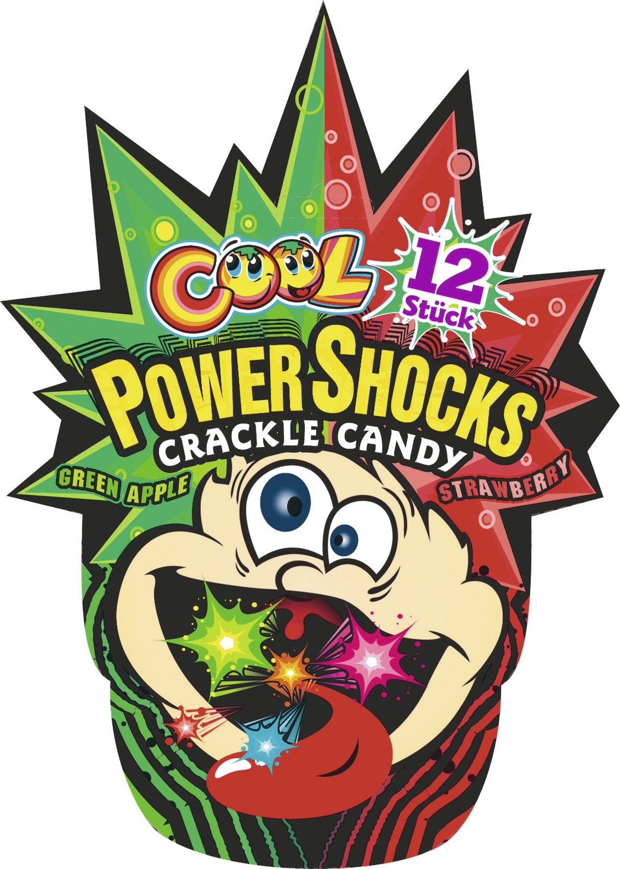 Cool Power Shocks Knisterpulver Lutscher