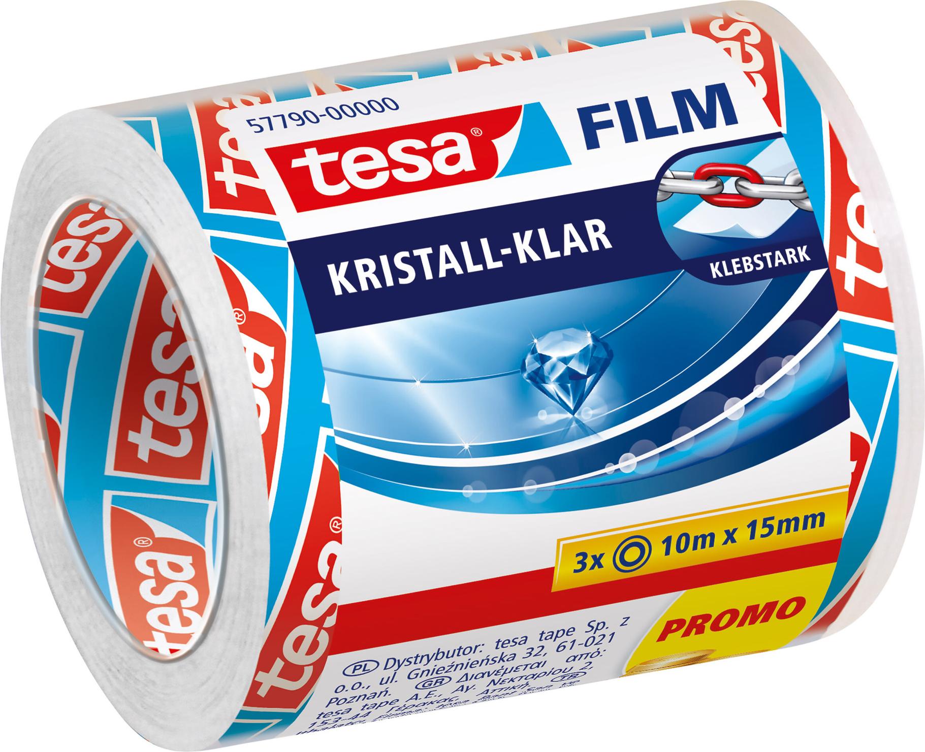 tesafilm Rolle 10m 15mm kristall-klar