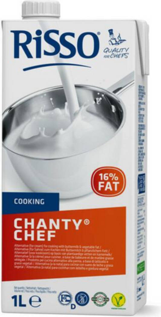 Risso Chanty Chef crème à cuire légère Végétarien Kosher
