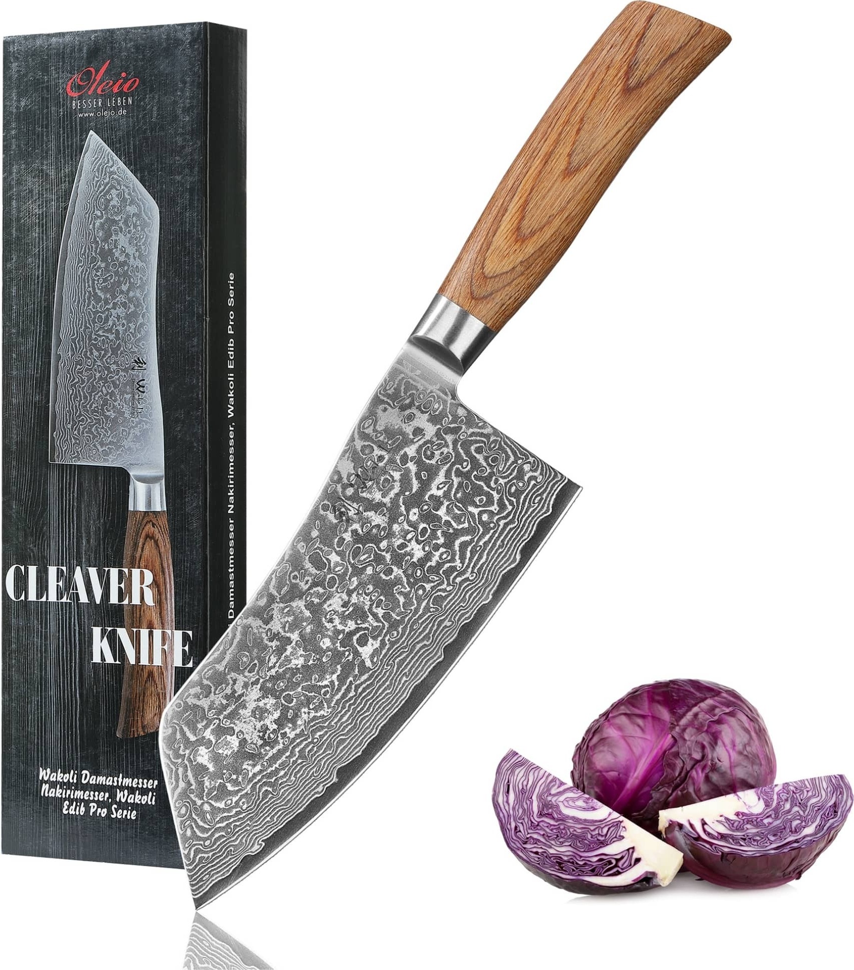 Wakoli EDIB Pro Damast Kochmesser Chai Dao I | Kaufland.at