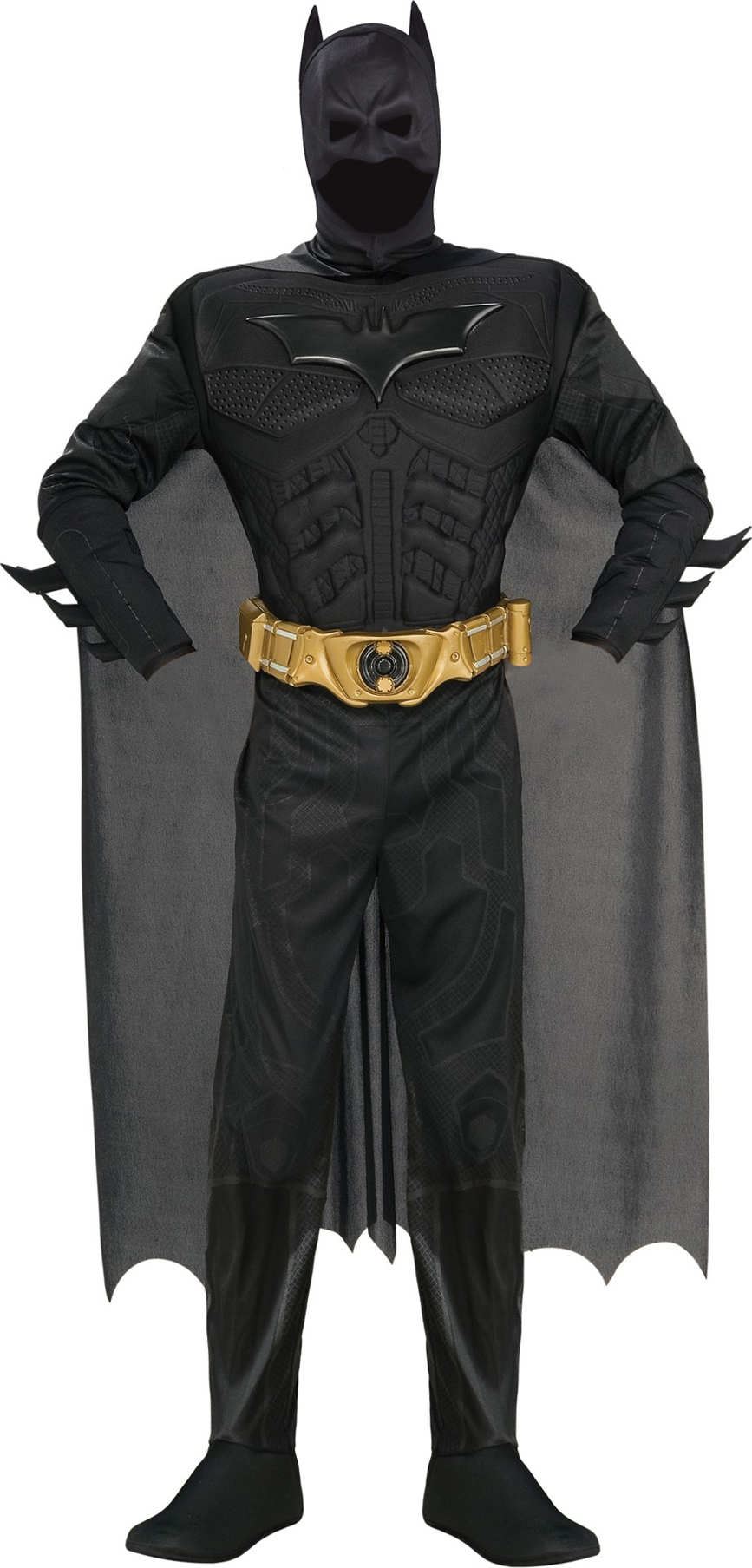 Batman - Costume "Deluxe" - Uomo BN4841 (XL) (Nero)