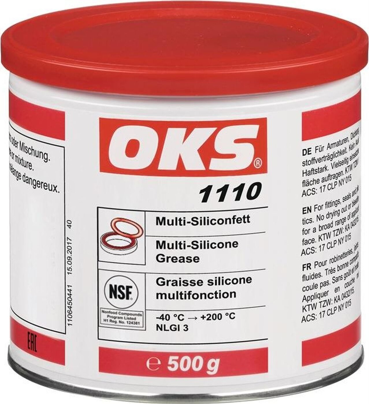 Multi-Siliconfett OKS 1110 NSF H1 transp.500g | Kaufland.pl