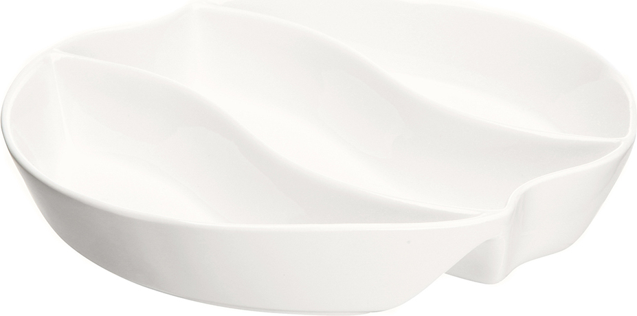 Piatto Piastra 3 divisori 25 cm Regolare Piatti da portata