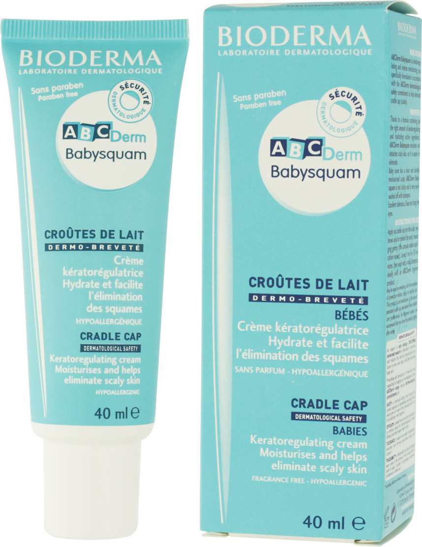 Bioderma ABCDerm Babysquam Cradle Cap Cream 40 ml