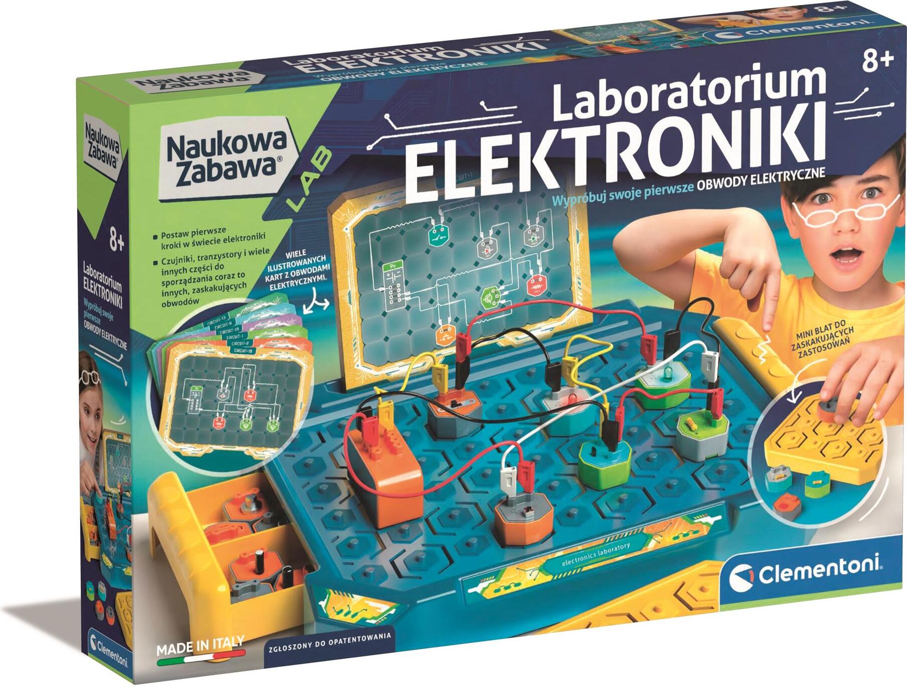 Clementoni Scientific Fun Electronics Lab 8+
