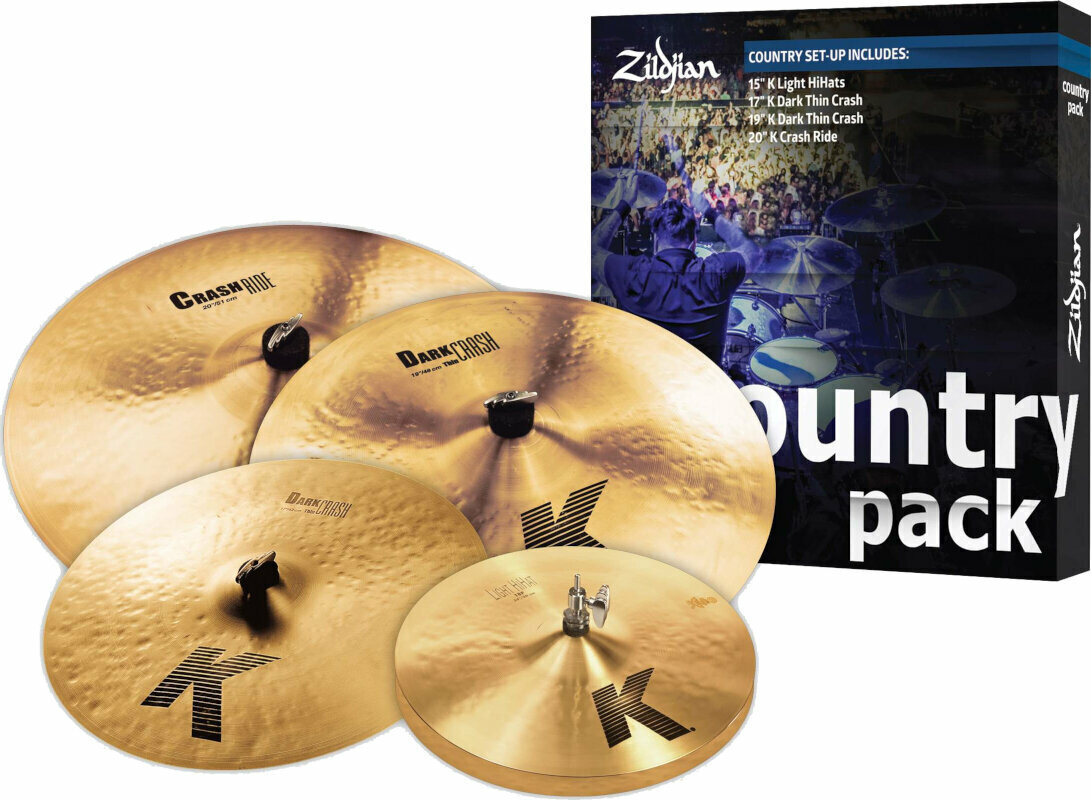 Zildjian K0801C K Country 15/17/19/20 Komplet | Kaufland.pl