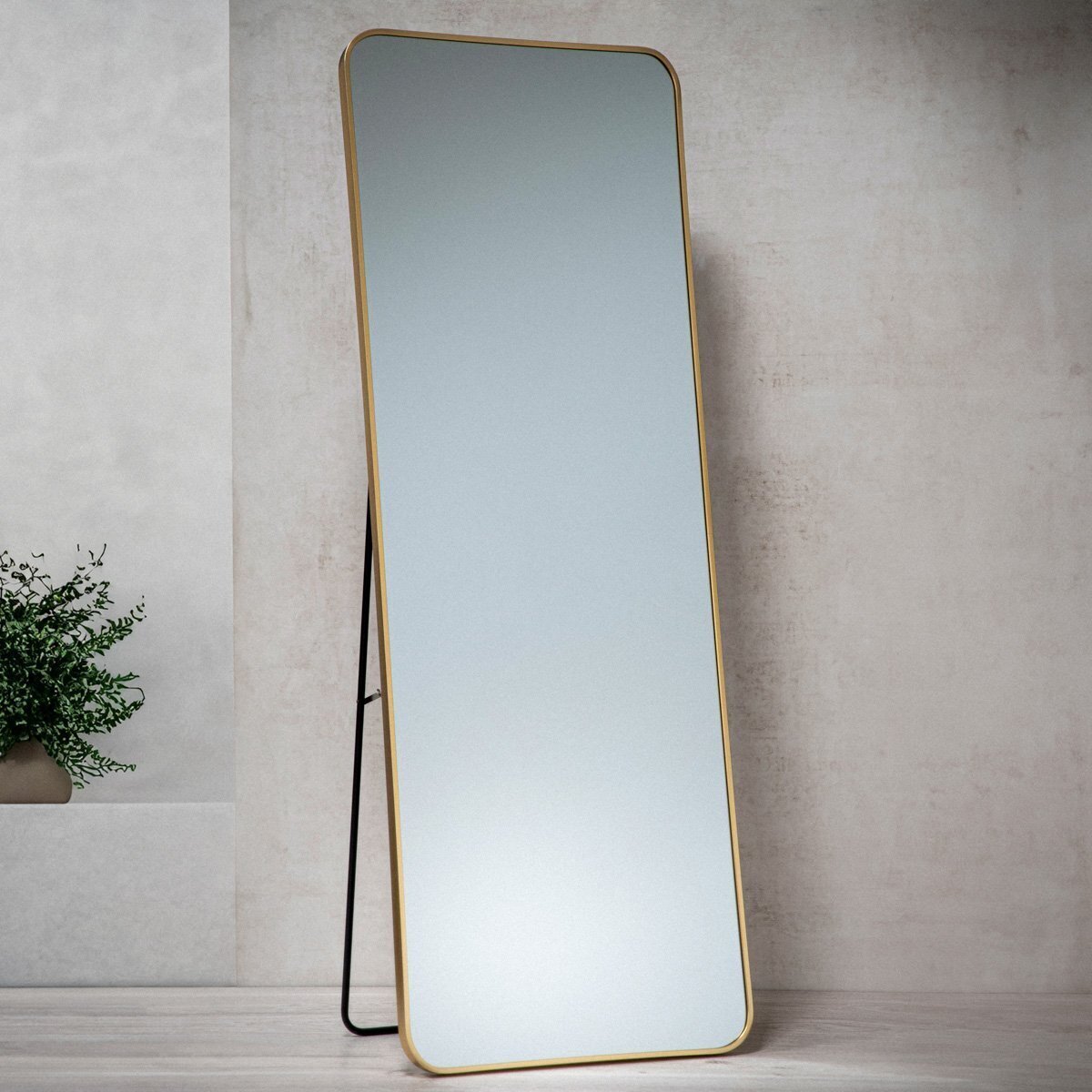 HOMLA ELORA stojící obdélníkové zrcadlo ve | Kaufland.cz