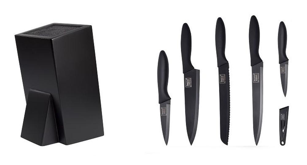 Steuber Messerblock inkl. 5-tlg. Messer-Set, | Kaufland.de
