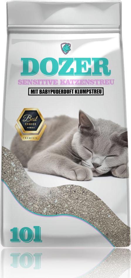 10 Liter Dozer Katzenstreu 10L Sensitive mit | Kaufland.de