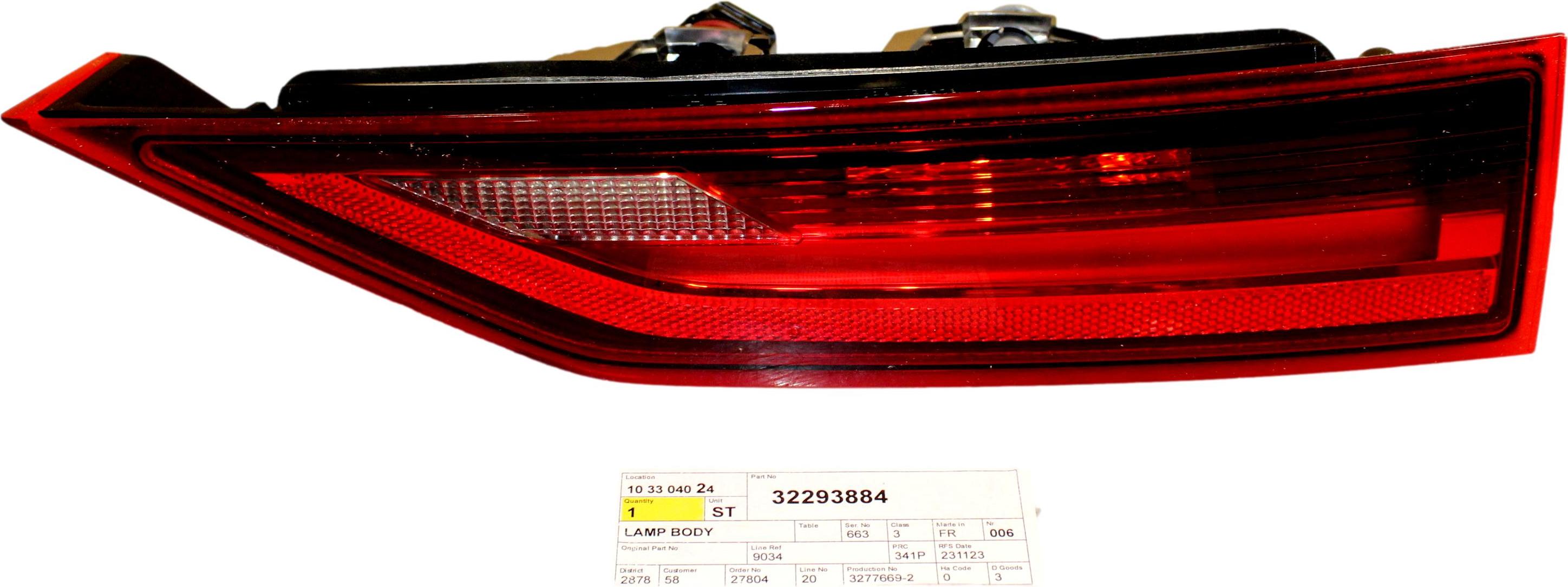 VOLVO V90 luce portellone posteriore destro OE