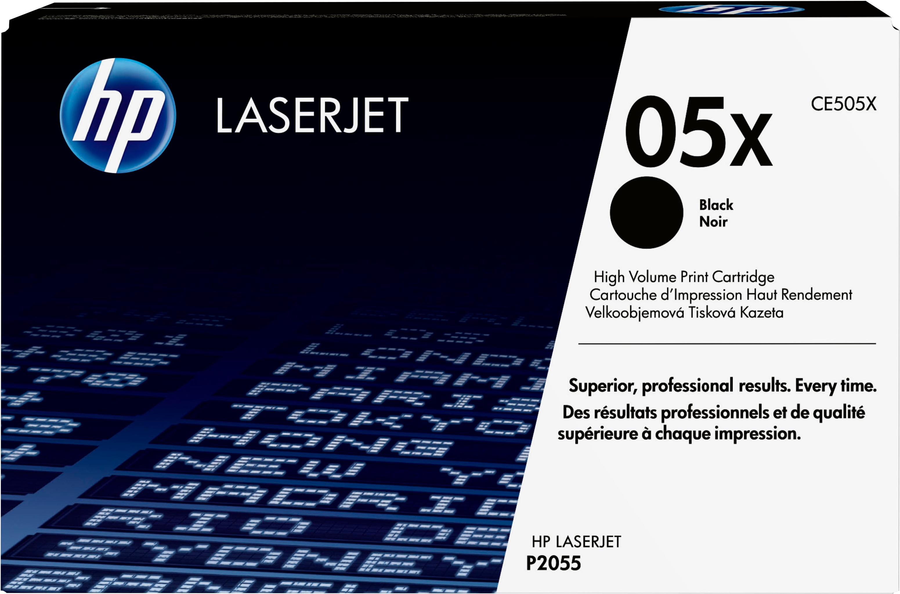 HP 05X Schwarz LaserJet Tonerpatrone Toners