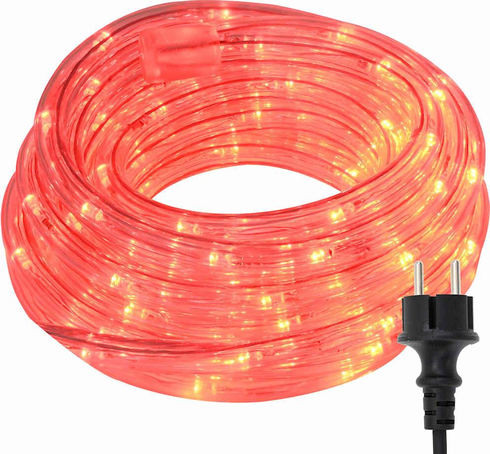 vidaXL Corde lumineuse avec 120 LEDs rouge 5 m PVC