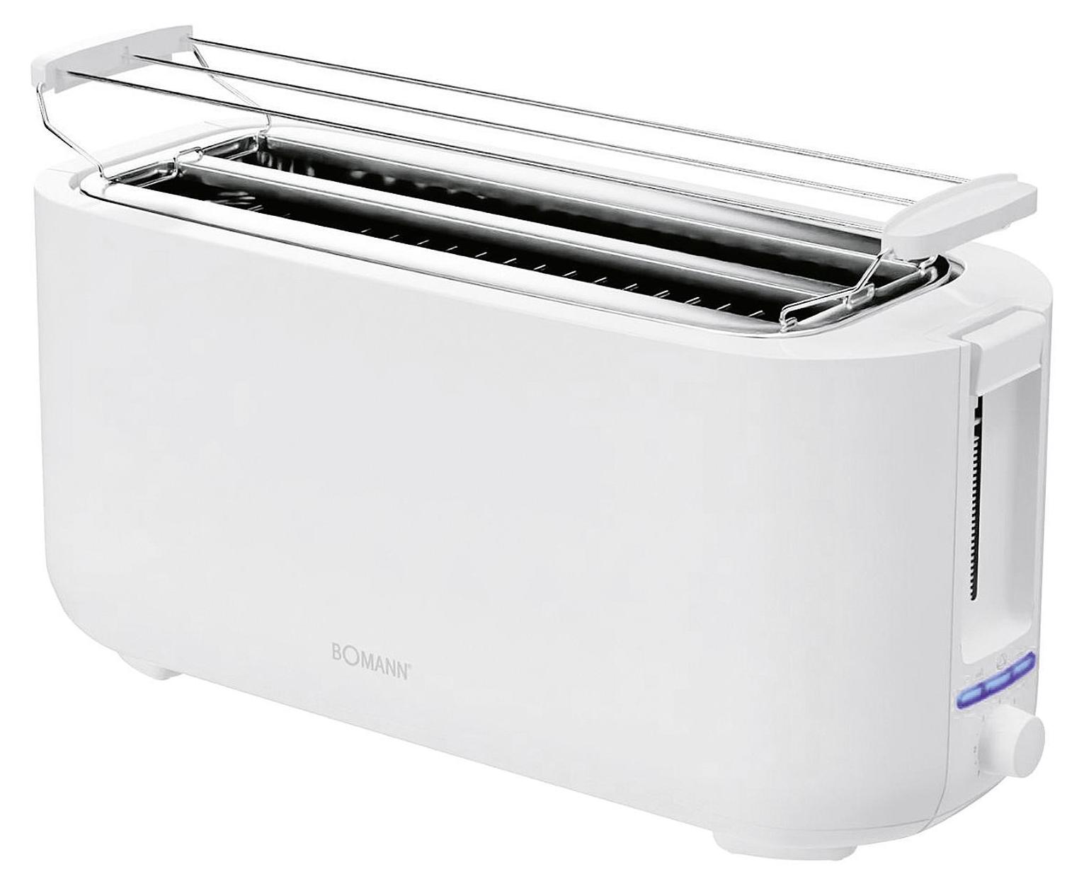 Bomann® Toaster 4 Scheiben | Langschlitztoaster mit