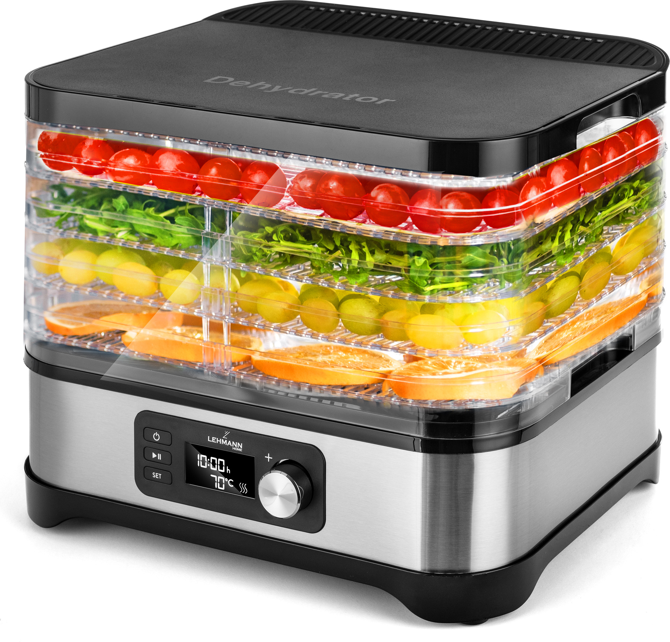 Lehmann dehydrátor z nerezové oceli 450W, dehydrátor