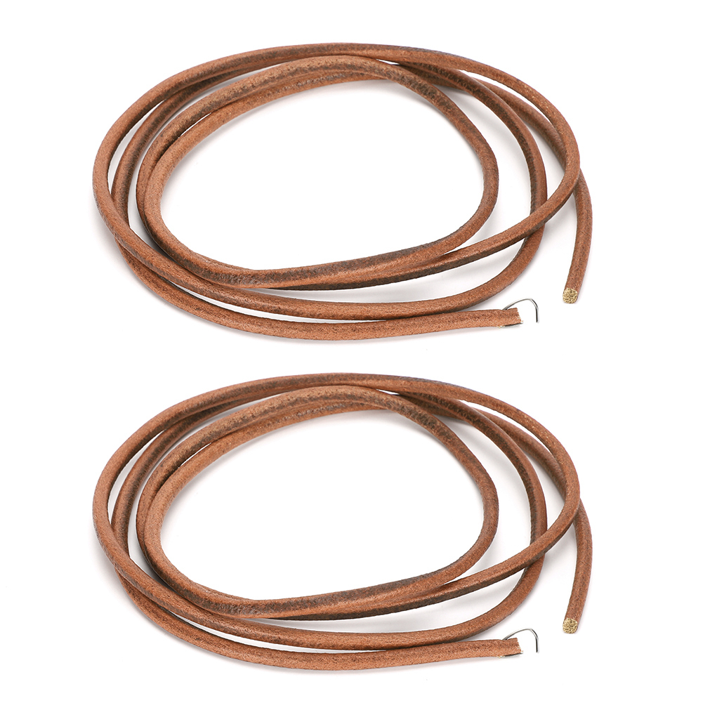 2Pcs Nähmaschine Gürtel Rindsleder Haushalt Bold Haken Fuß