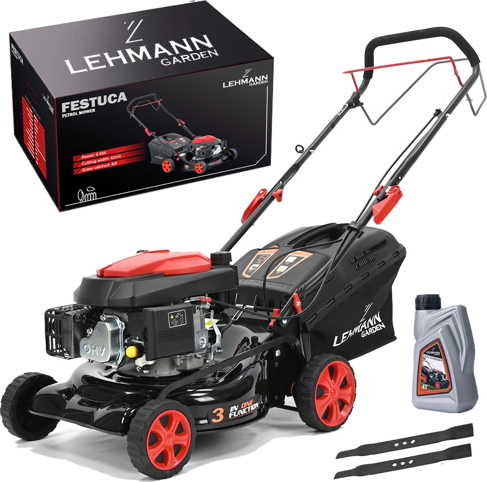 LEHMANN LGALM-2642 Benzin Rasenmäher | 42 cm | Kaufland.at
