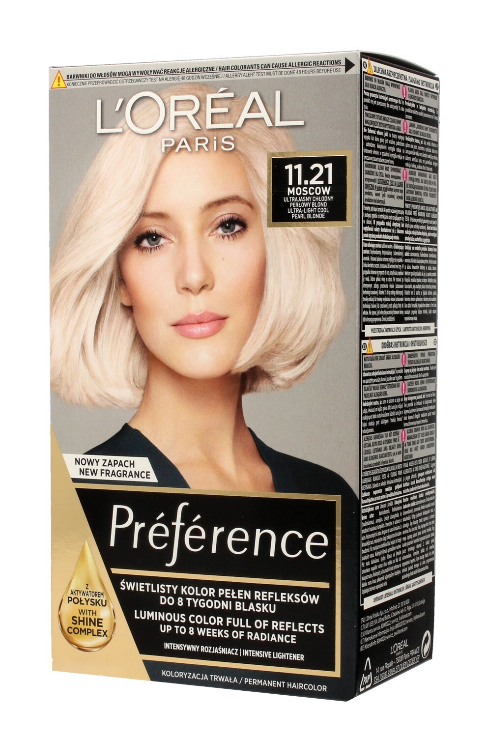 L'Oreal Paris Preference Vlasová Farba 11.21 Moskva
