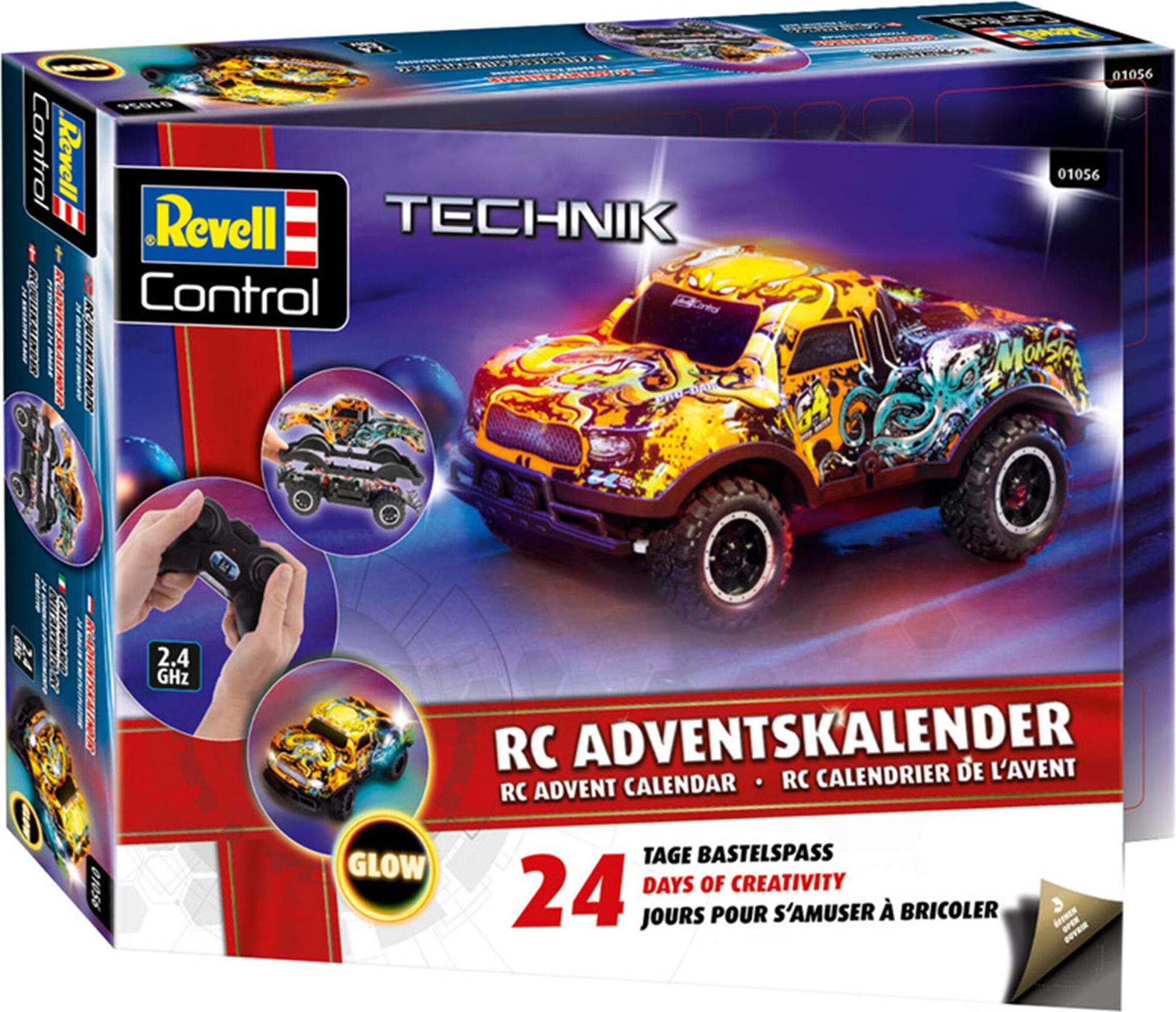 Revell RC Advent calendar Christmas Driver 1:22