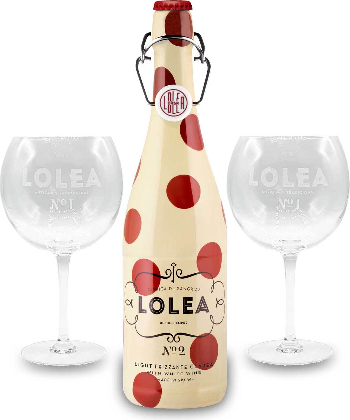 Lolea Set - 2 Ballongläser + Lolea Sangria | Kaufland.de