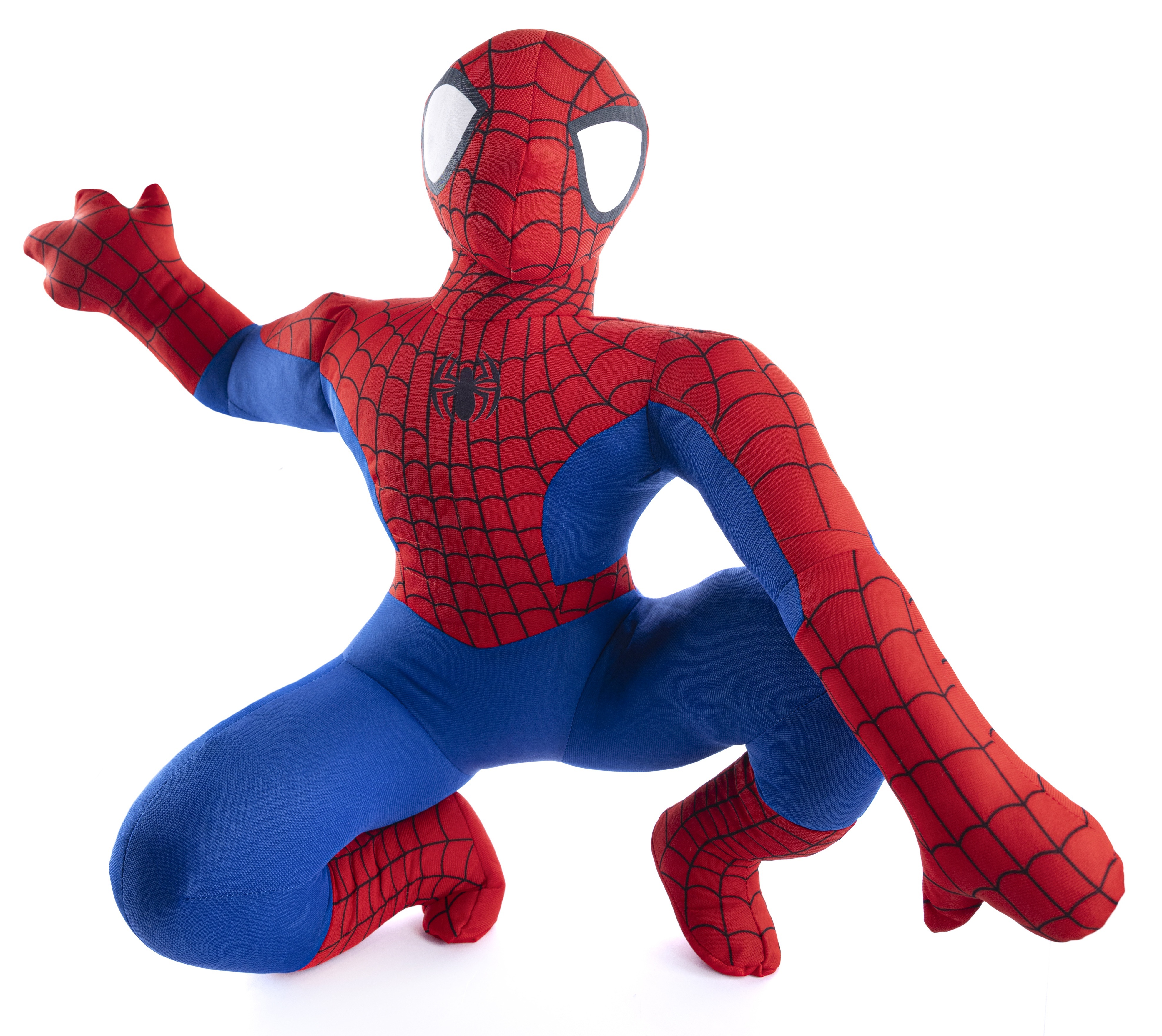 Gustaw Ours en peluche Grand XXL (30cm) Spider-Man assis-
