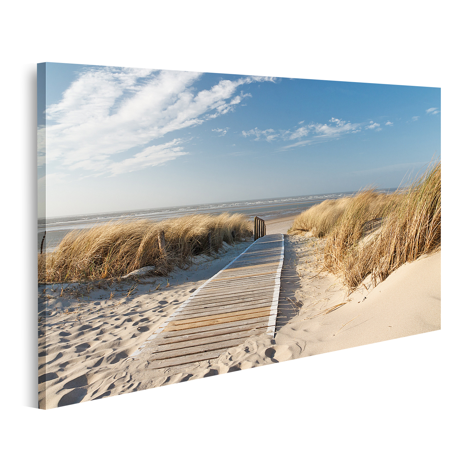 Bild auf Leinwand Weg Zum Strand Auf Langeoog | Kaufland.de