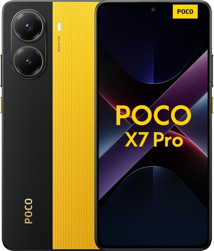 Xiaomi Poco X7 Pro 5G Smartphone 8GB/256GB Gelb Handys