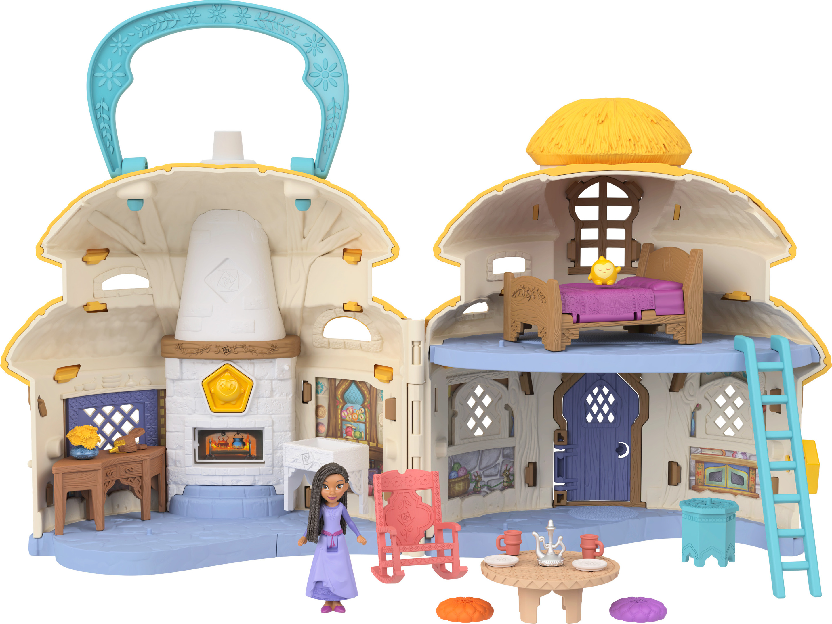 Disney Daylight Mini Village House Playset Mini-poupées