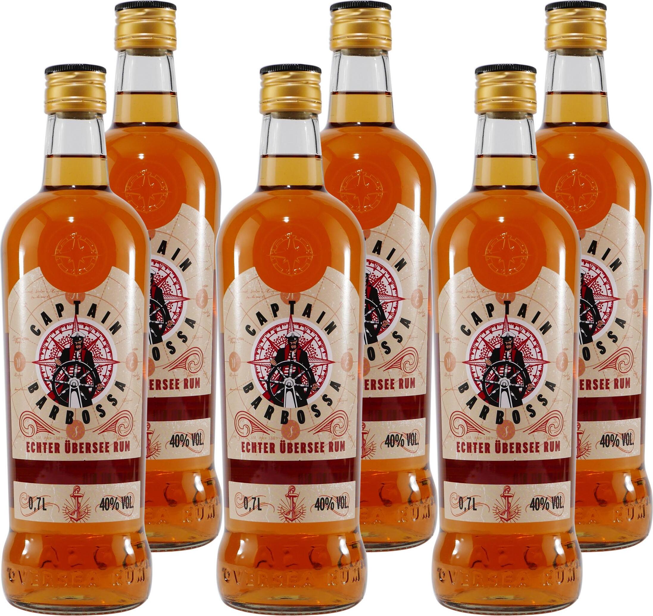 Captain Barbossa Rum 40% (6 x 0,7L) Rum | Kaufland.de