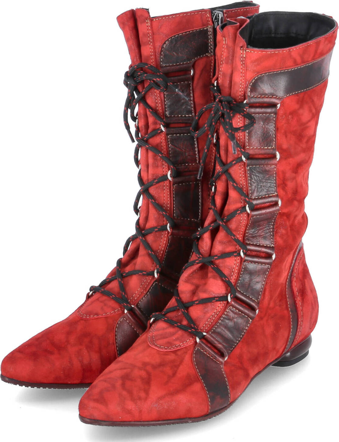 Simen Stiefel bequem warm gefüttert in rot, | Kaufland.de