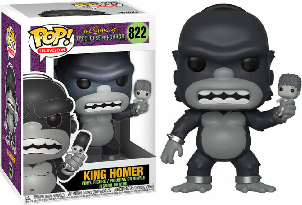 Figurine POP Simpsons Kö nig Homer Figurines articulées