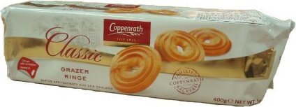 Coppenrath Classic Grazer Ringe anneaux de biscuits sablés