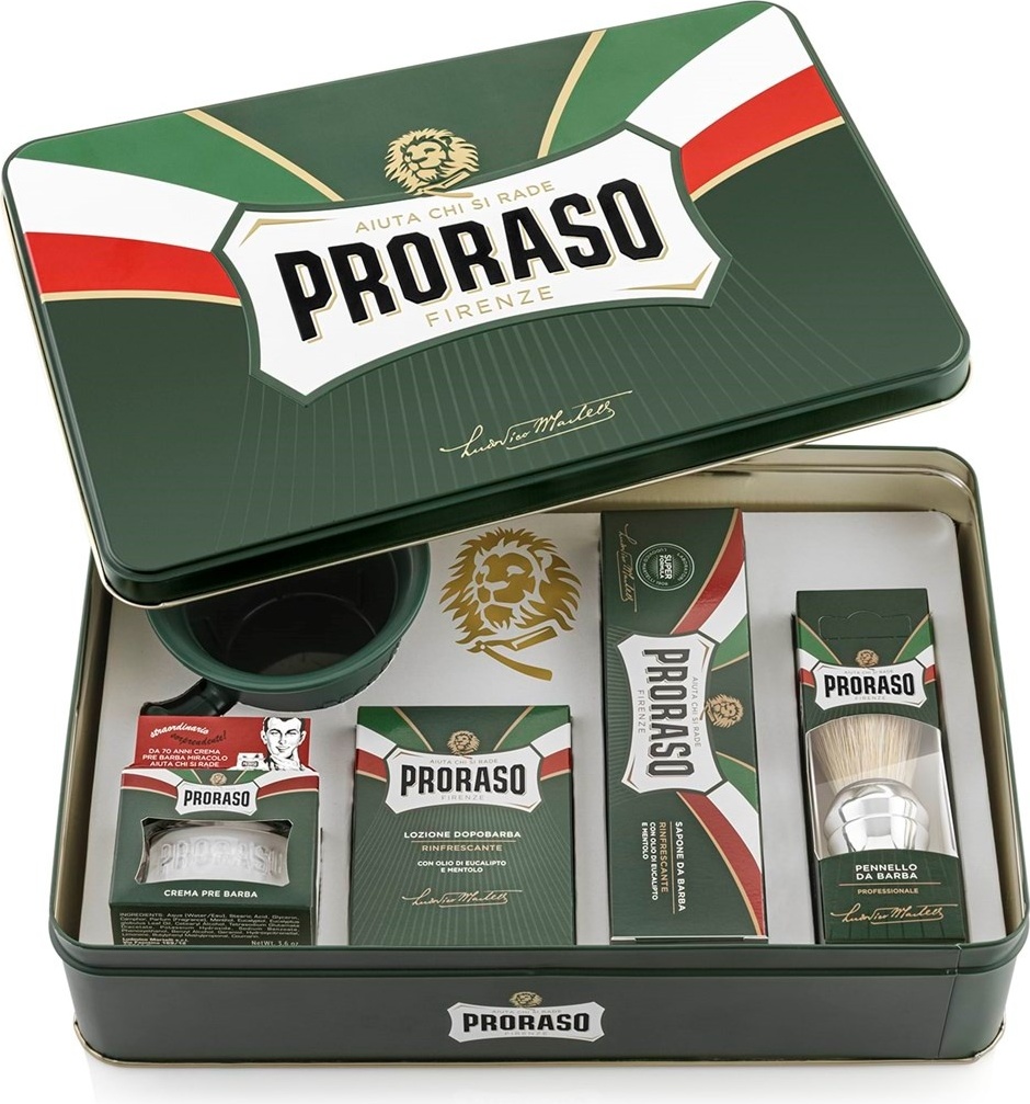 Proraso Luxe Classic Shaving Set Set italien de rasage avec