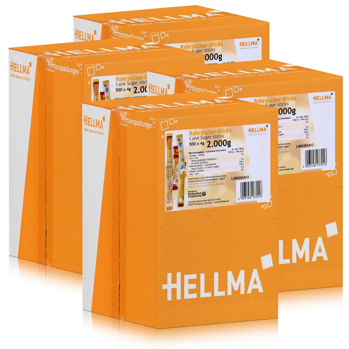 Hellma Rohrzucker-Sticks 2kg - Zucker für die | Kaufland.de