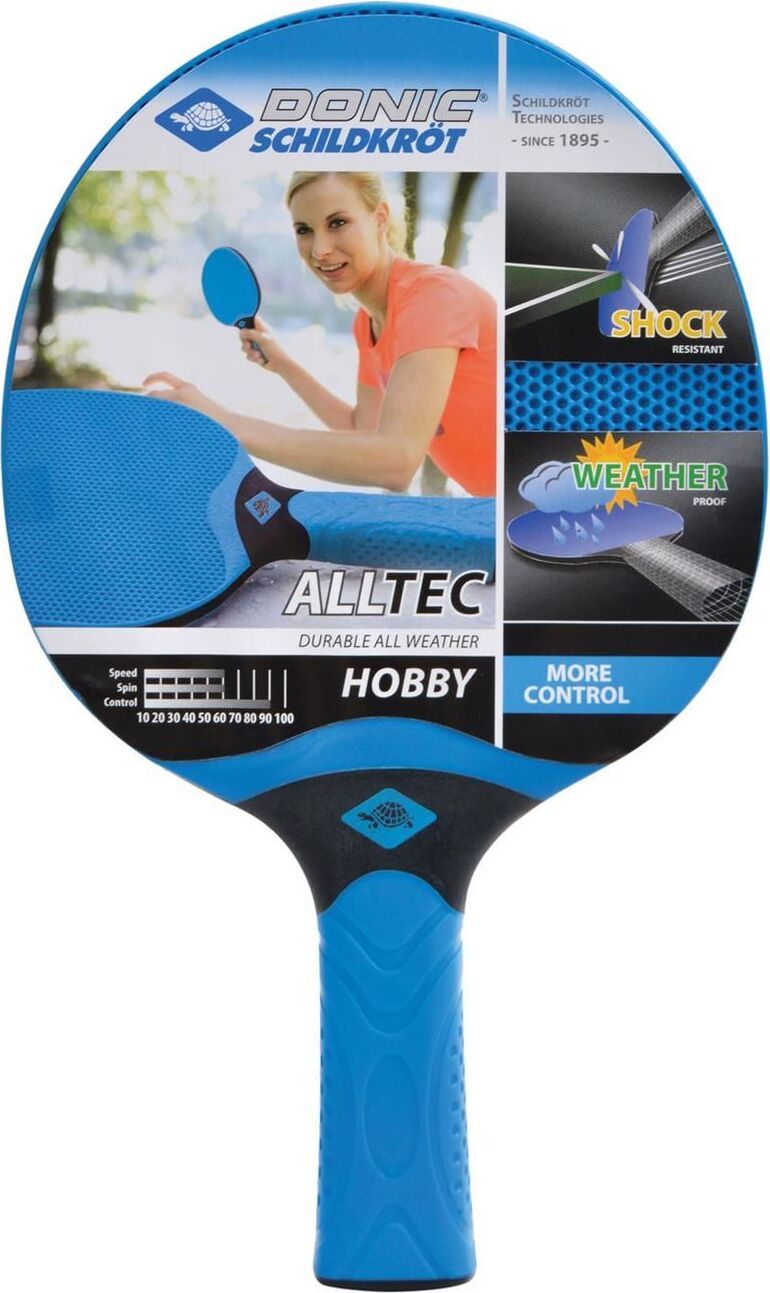 Donic-Schildkröt Tischtennis-Schläger ALLTEC Hobby,