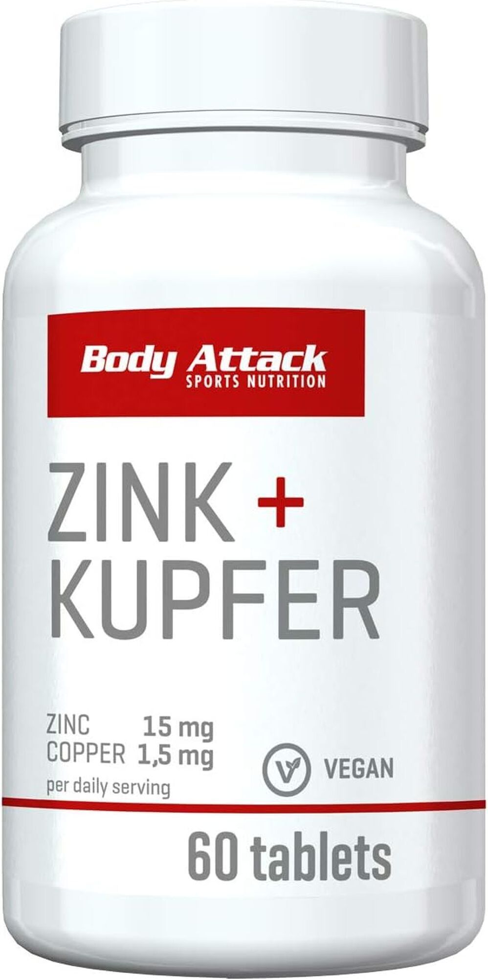 Body Attack Zink+ Kupfer- 60 Tabletten | Kaufland.de