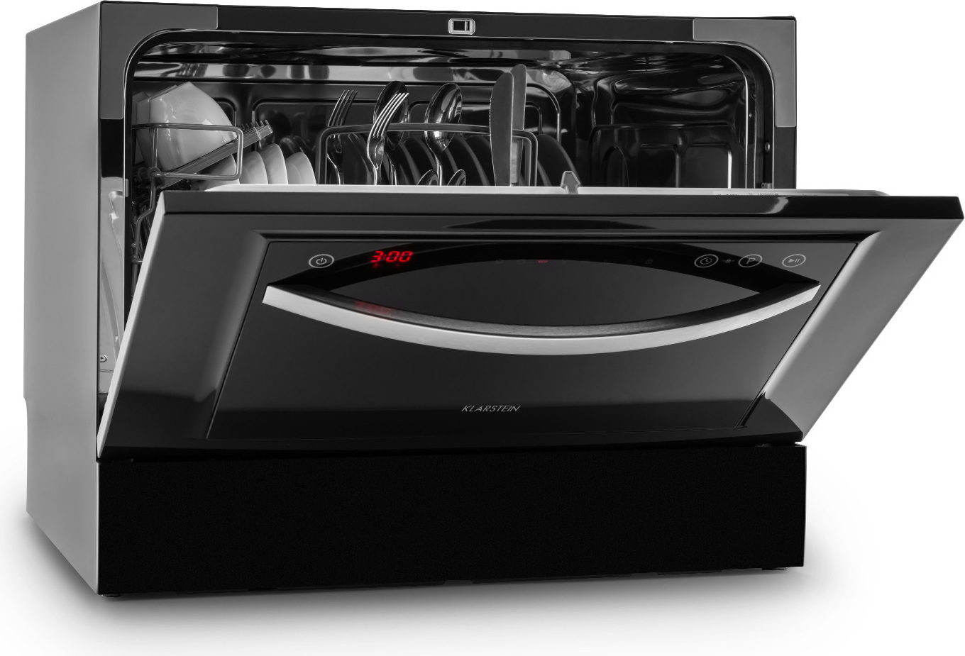 Klarstein - mini umývačka riadu, na 6 súprav, 7 programov,