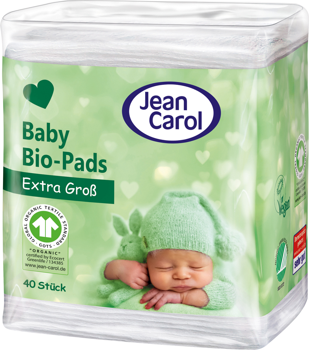 Jean Carol BIO Maxi-coton pour bébé 40 pces