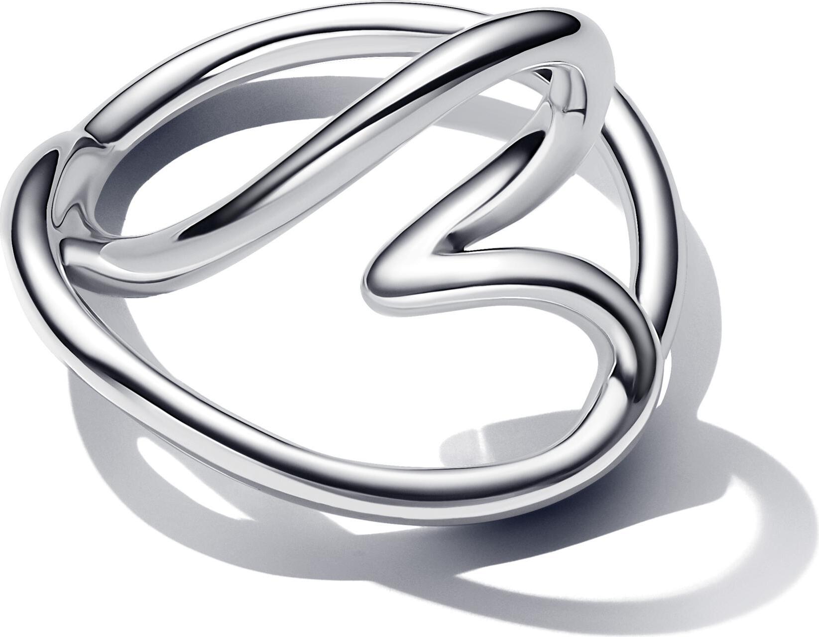 Pandora Anello Essence Cuore organico Argento Misura 56