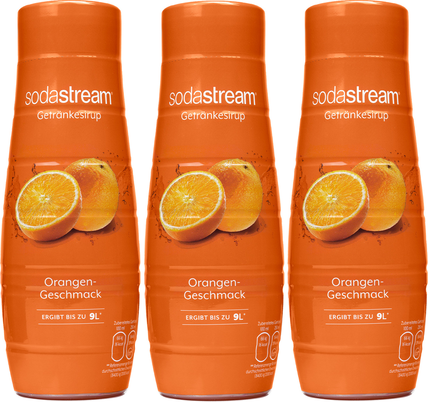 Sodastream Sirup Orange Classics 440ml 3x Packung