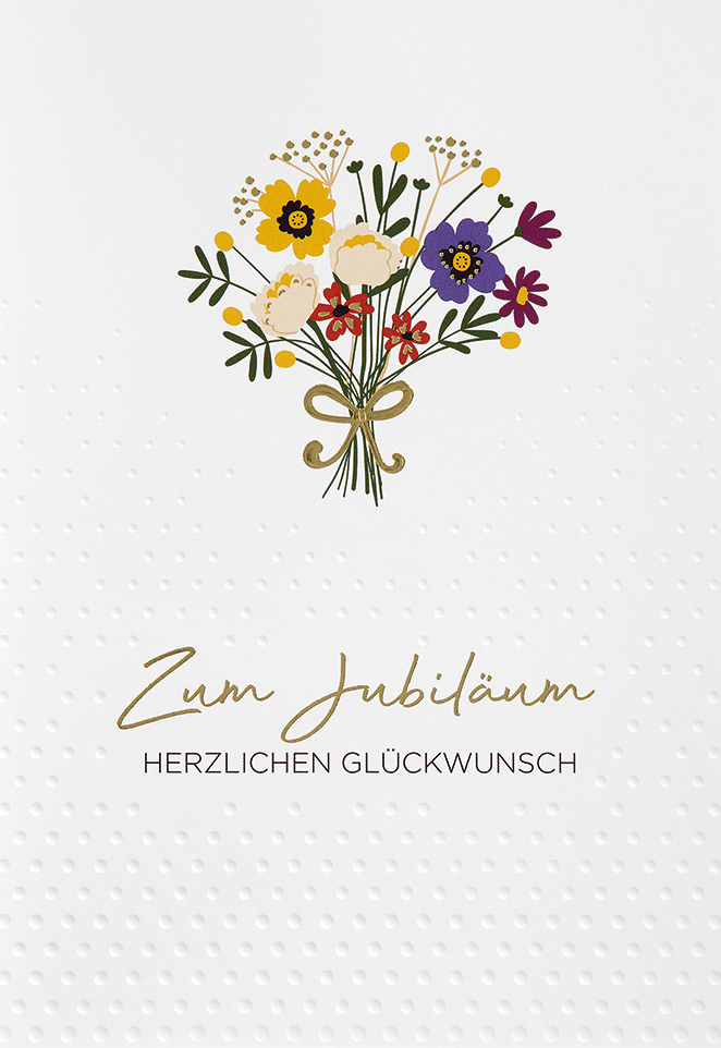 Jubiläum - Glückwunschkarte im Format 11,5 x | Kaufland.de