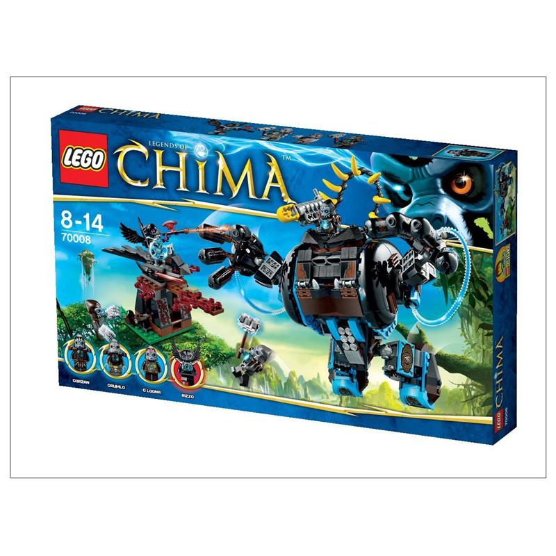 Lego 70008 Legends of Chima - Gorzan's Gorilla Robo