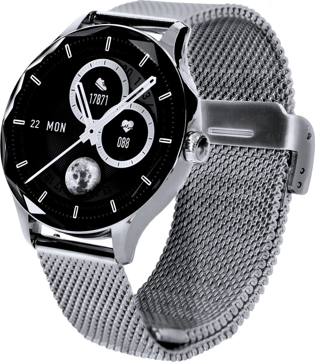 Chytré hodinky Garett Viva Silver SET | Kaufland.cz