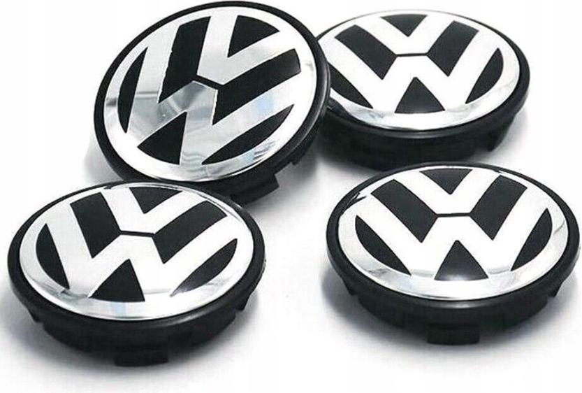 Volkswagen Deckel 70 mm 4 Stück 7L6601149B Satz