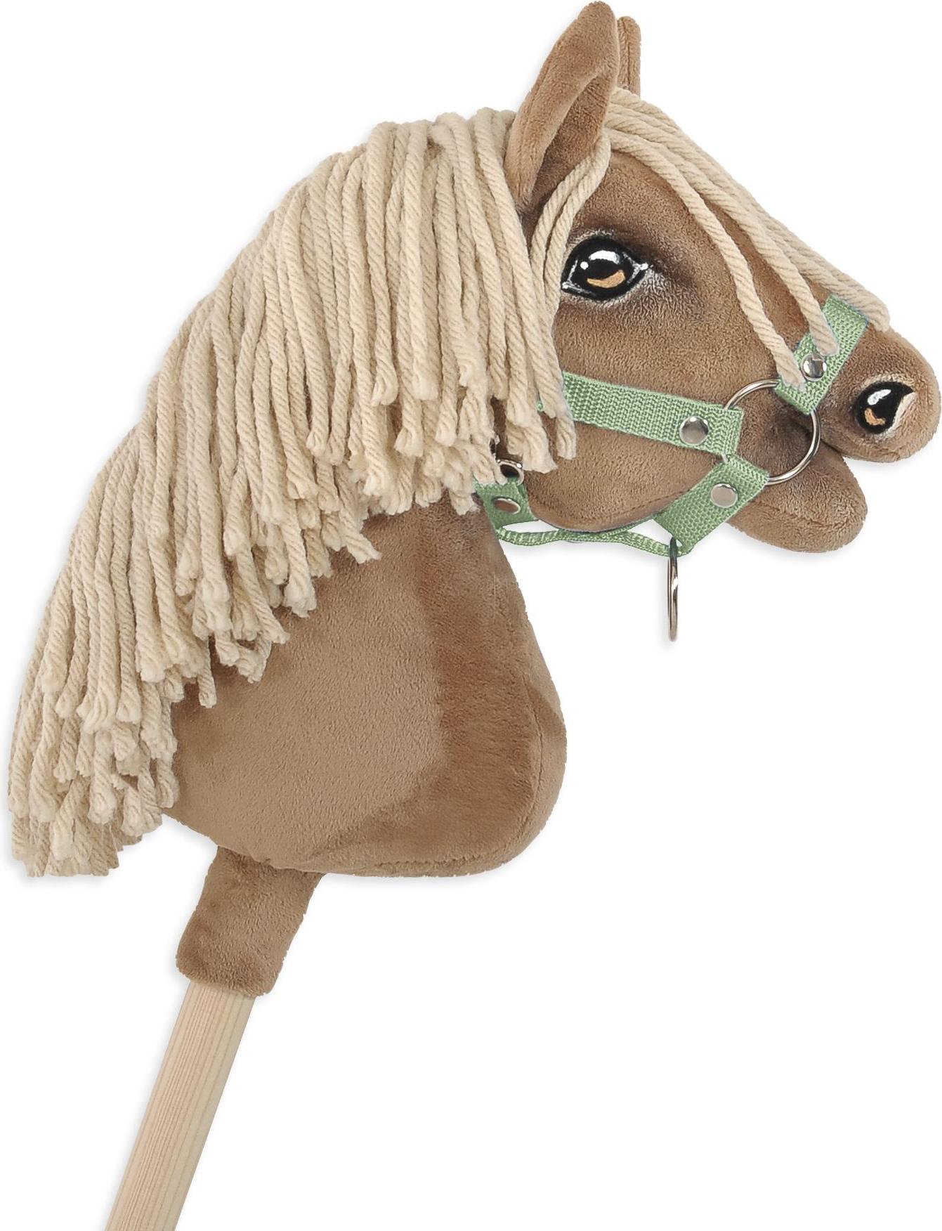 Hobby Horse A4 kleines befestigtes Pferdehalfter - Salbei