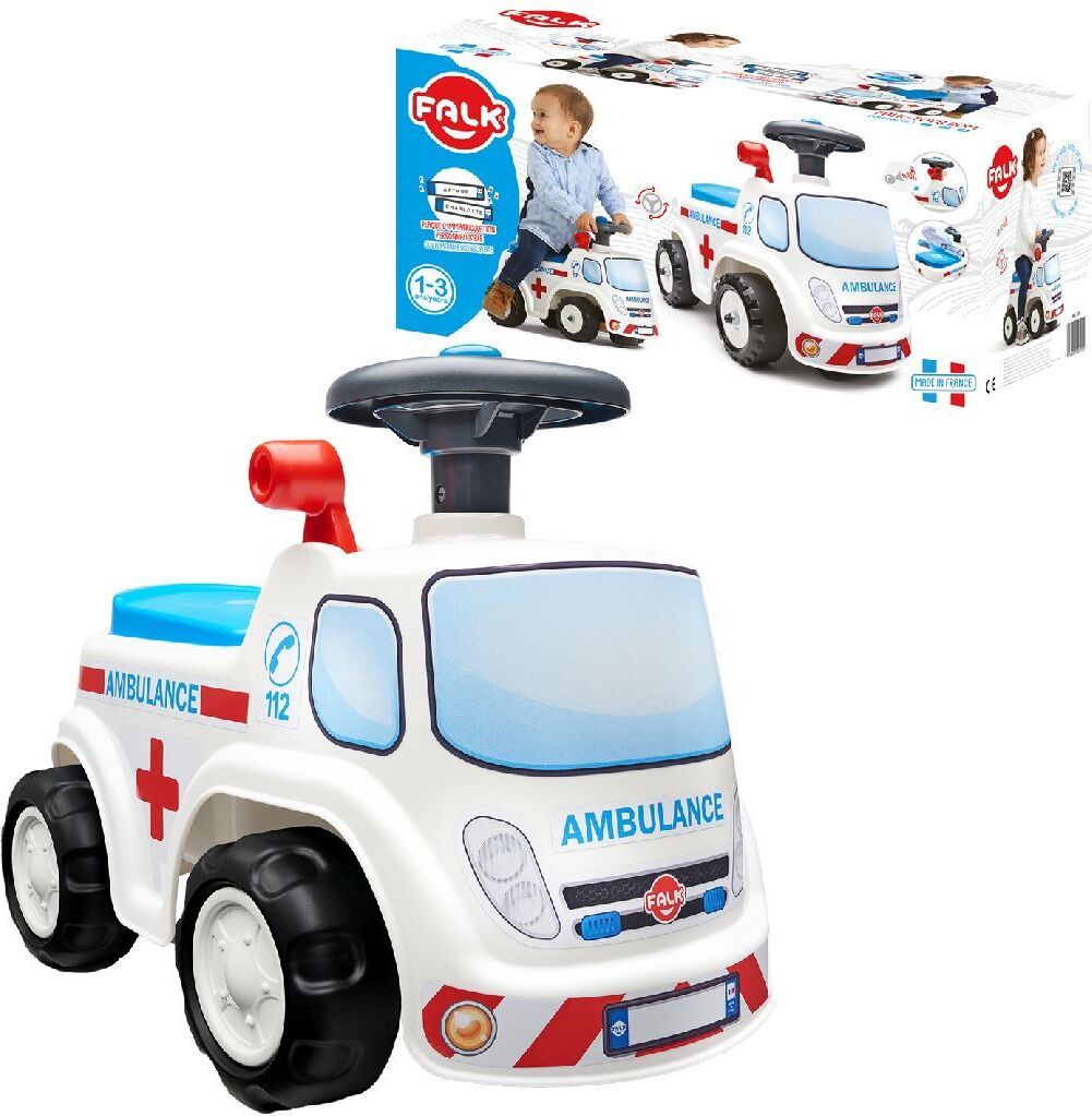 FALK Odrážedlo Ambulance s otevíracím | Kaufland.cz