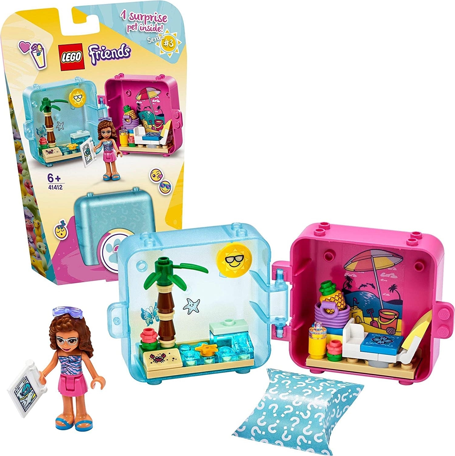 Lego Friends 41412 Kostka Olivii Dom Domek Pokój