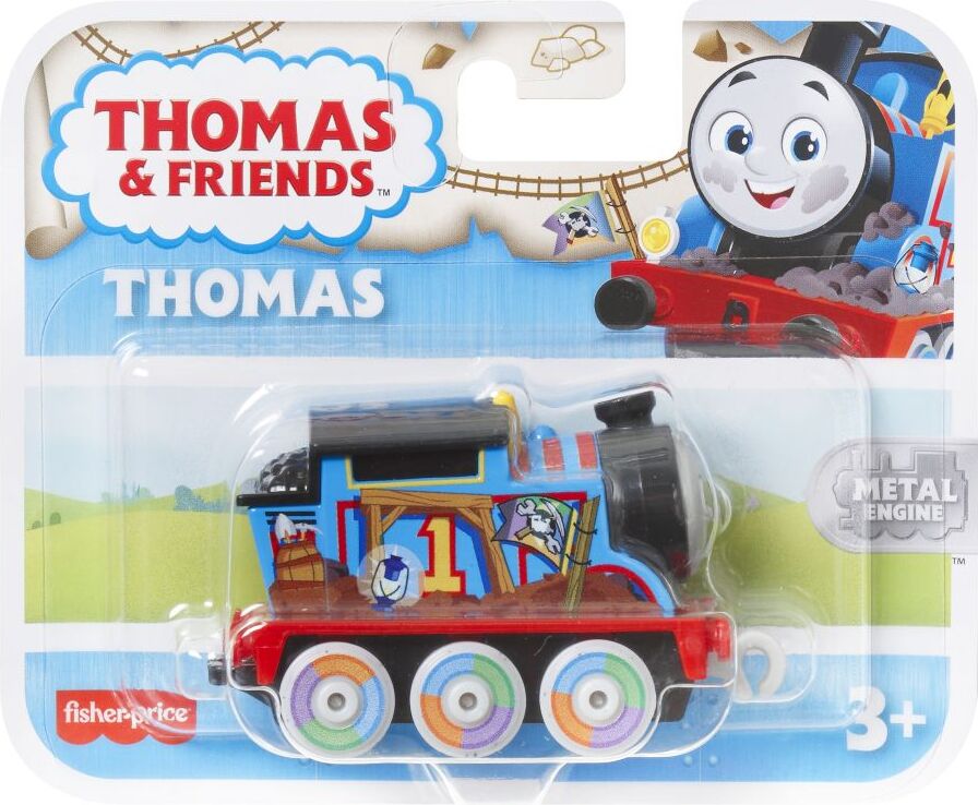 MATTEL Petite locomotive en métal Thomas HFX89