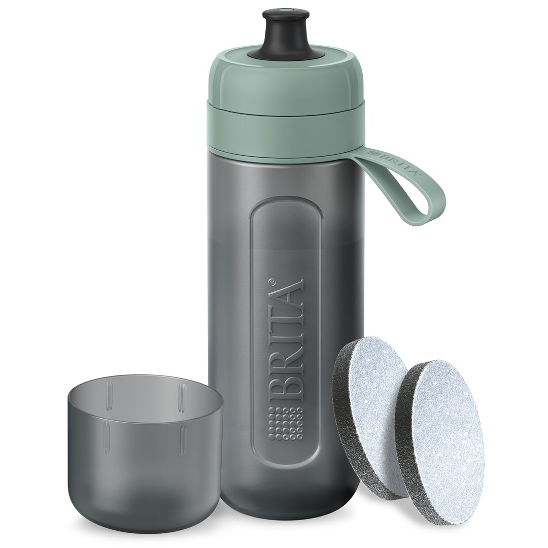 BRITA Active pastelowa zielen+ 2 dyski Filtri dell'acqua