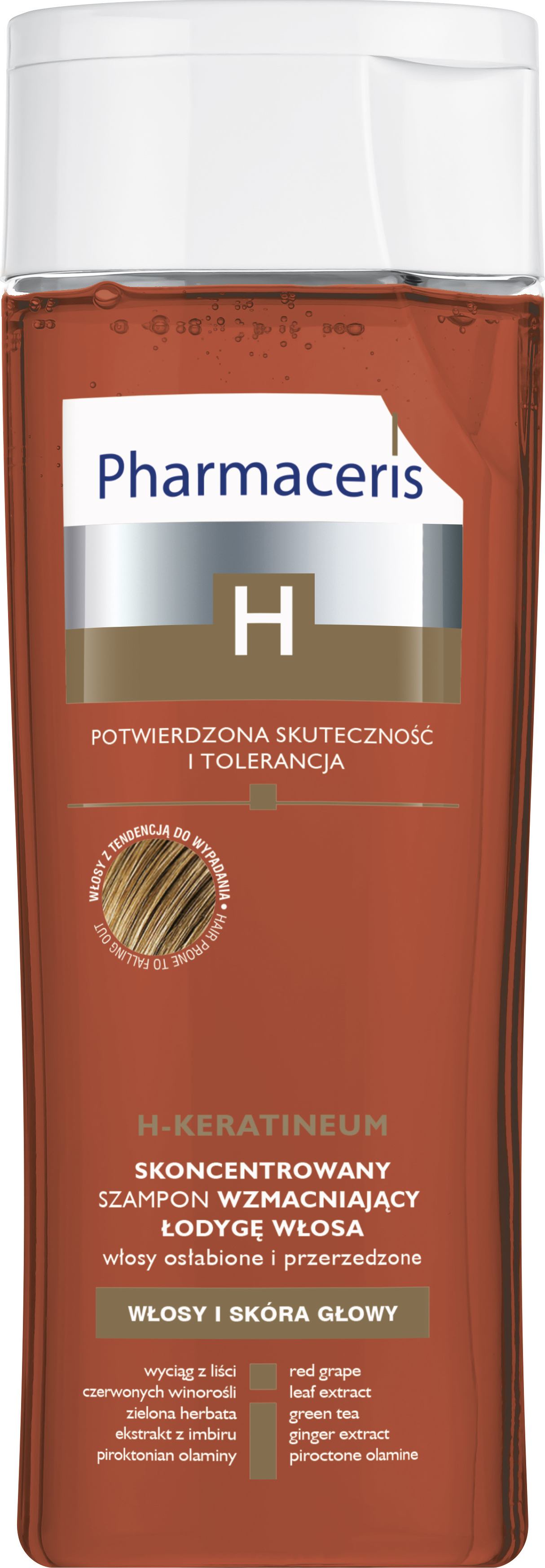 Pharmaceris H, Keratineum, skoncentrowany szampon