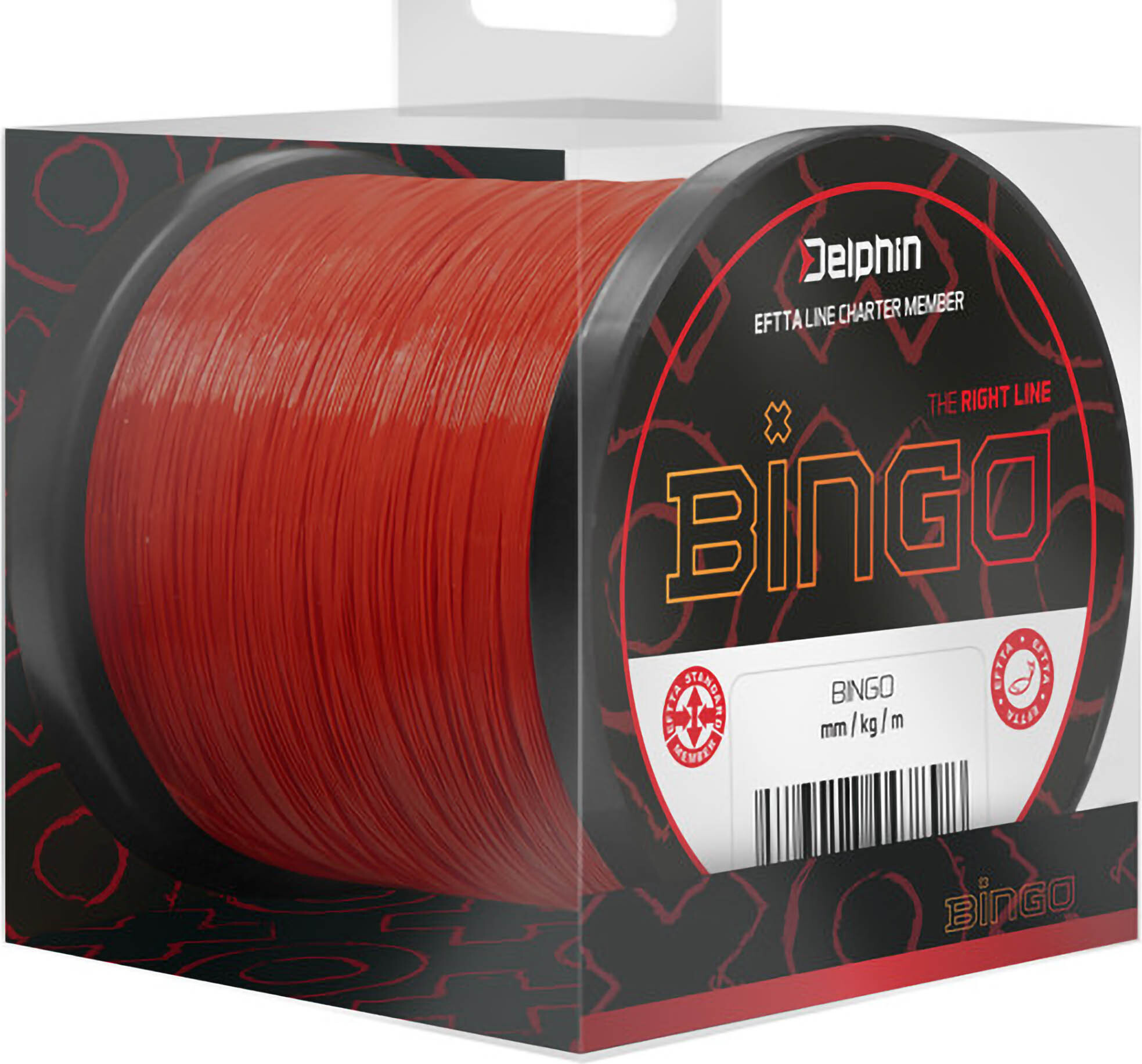 Delphin Bingo Matt Dark Red 0.35Mm 9.4Kg | Kaufland.cz